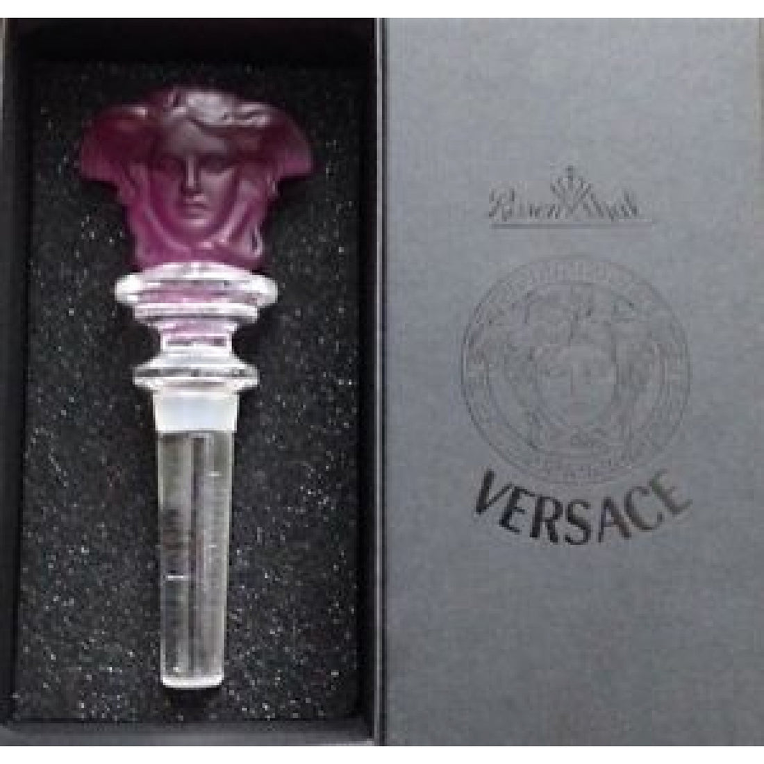 Versace medusa Amethyst Bottle Stopper – BG Gear Co